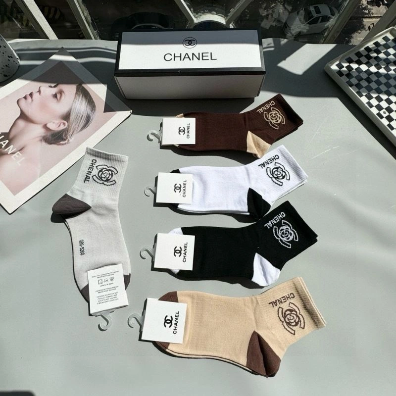 Authentic Chanel Socks