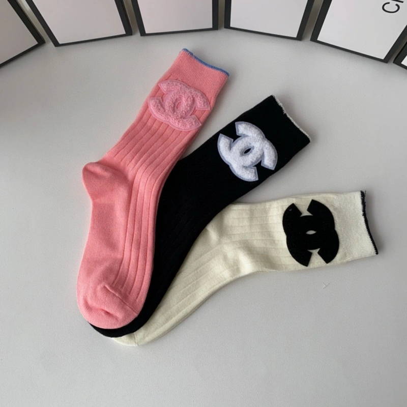 Accurate model Chanel Socks