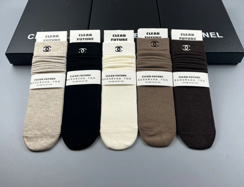 High accuracy Chanel Socks