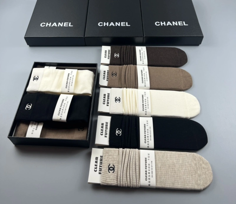 High accuracy Chanel Socks