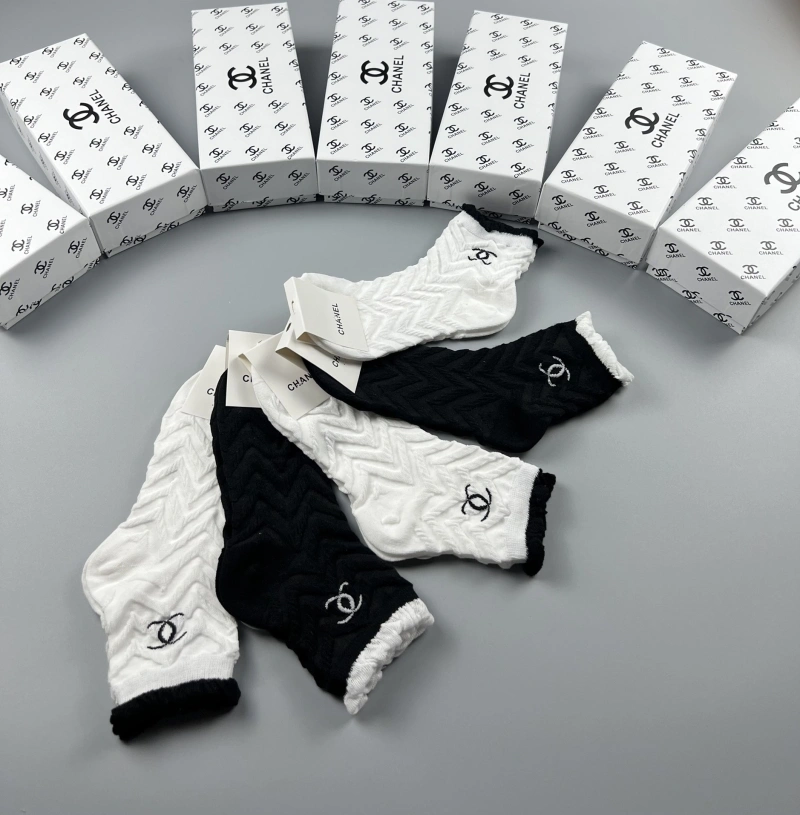 High accuracy Chanel Socks