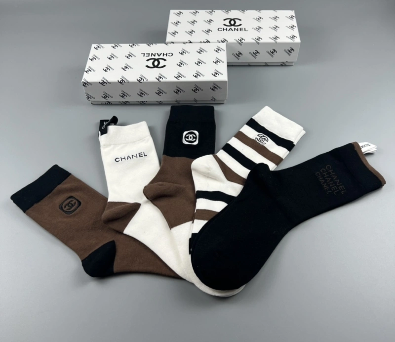 Precise copy Chanel Socks