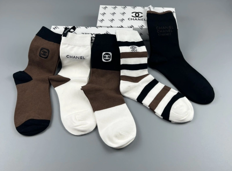 Precise copy Chanel Socks