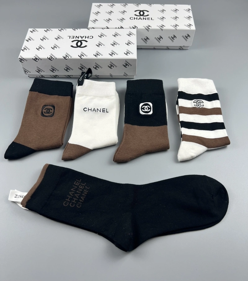 Precise copy Chanel Socks