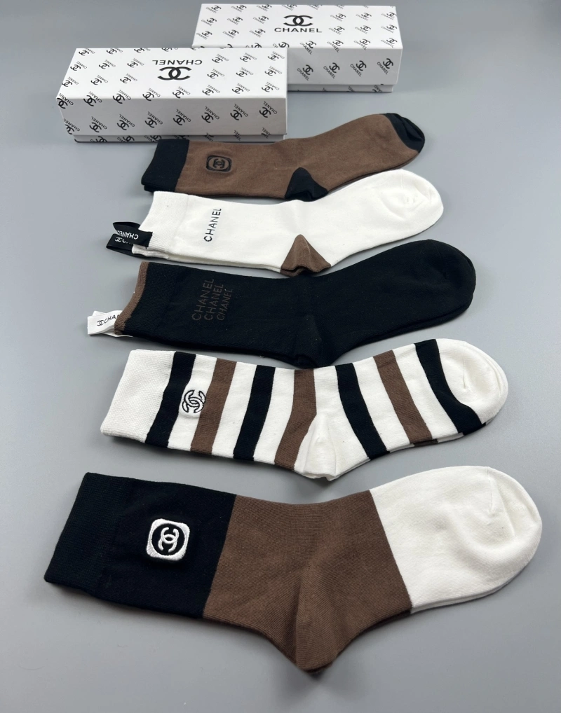 Precise copy Chanel Socks