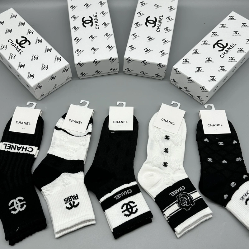High accuracy Chanel Socks