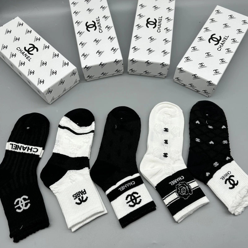 High accuracy Chanel Socks