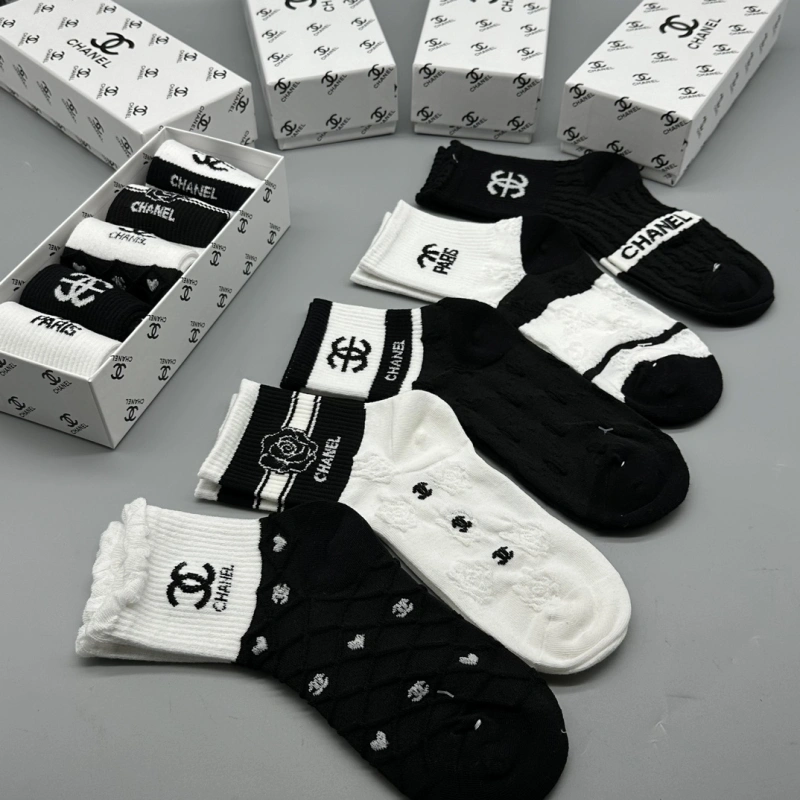 High accuracy Chanel Socks