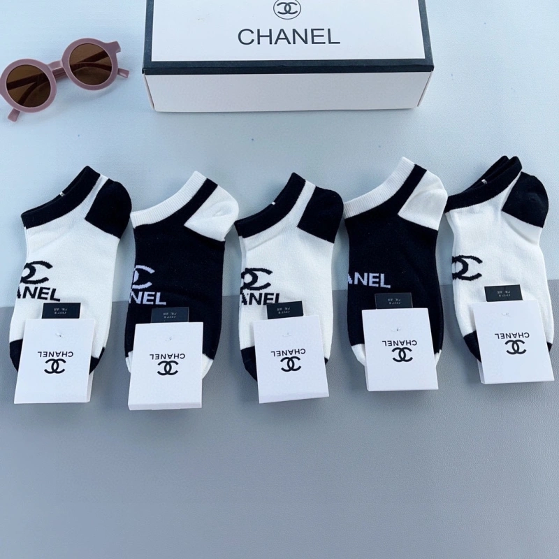 Mirror quality Chanel Socks