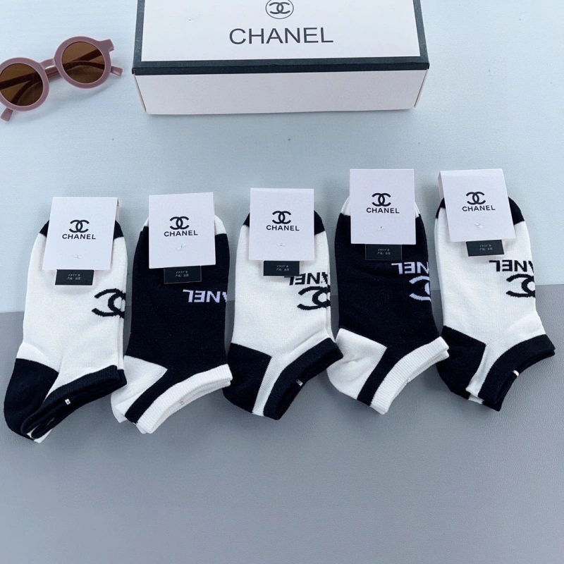 Mirror quality Chanel Socks
