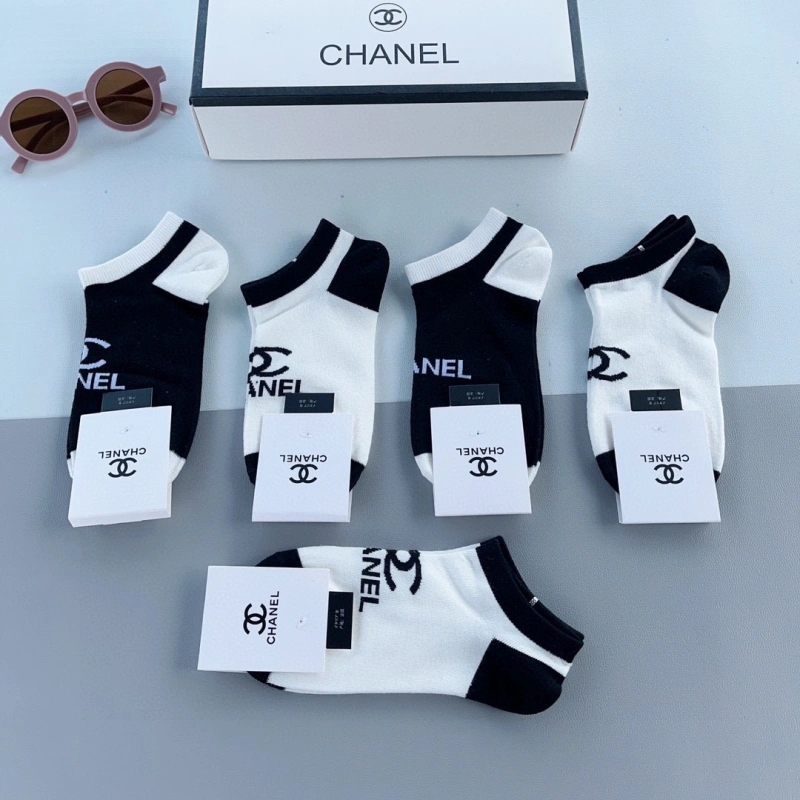 Mirror quality Chanel Socks
