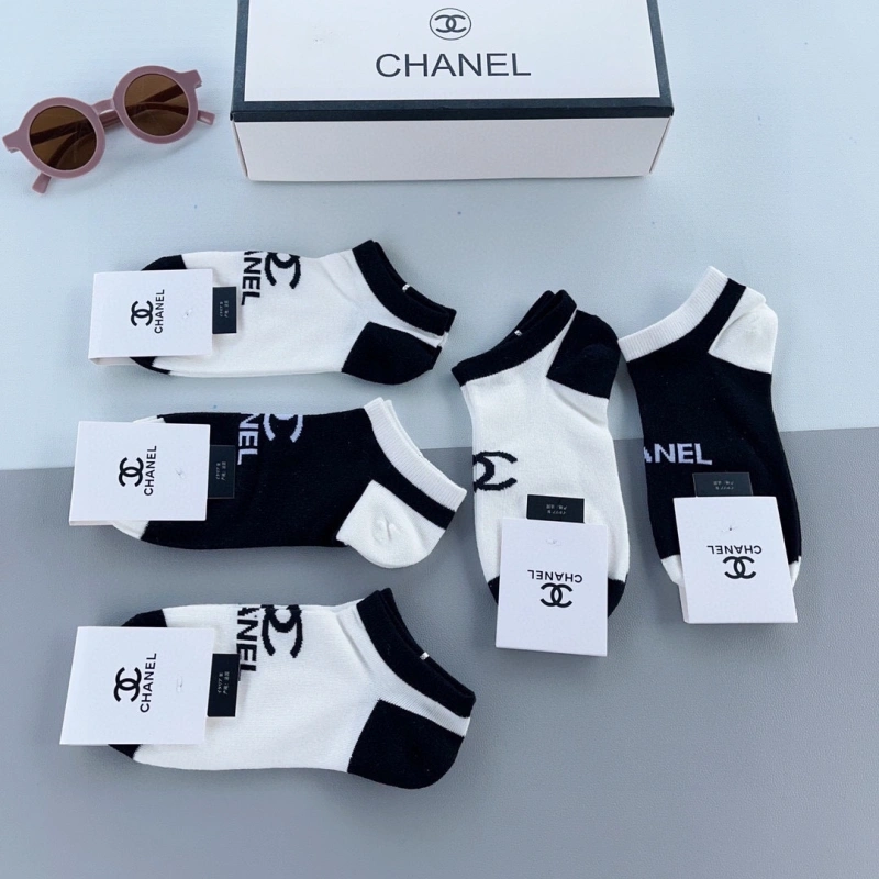 Mirror quality Chanel Socks