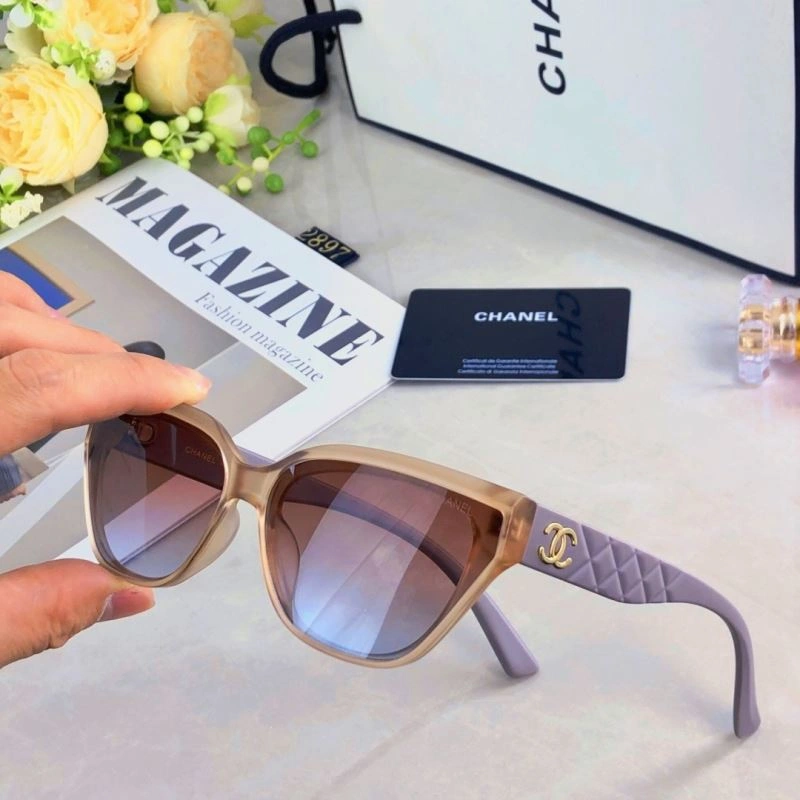 Precise copy Chanel Sunglasses