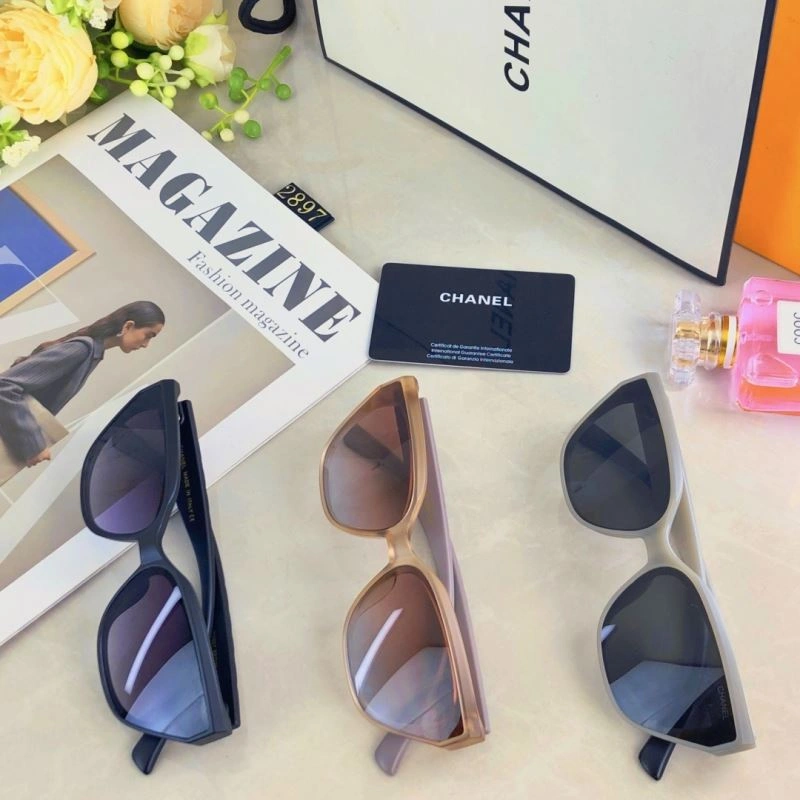 Precise copy Chanel Sunglasses