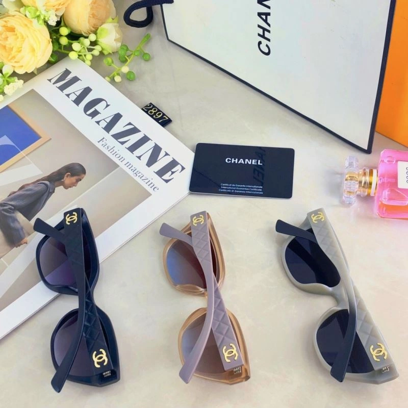 Precise copy Chanel Sunglasses