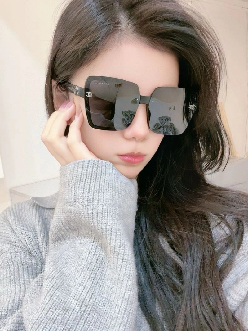 Precise copy Chanel Sunglasses