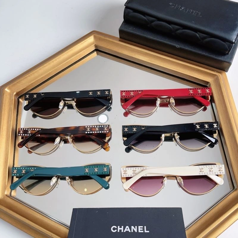 Precise copy Chanel Sunglasses