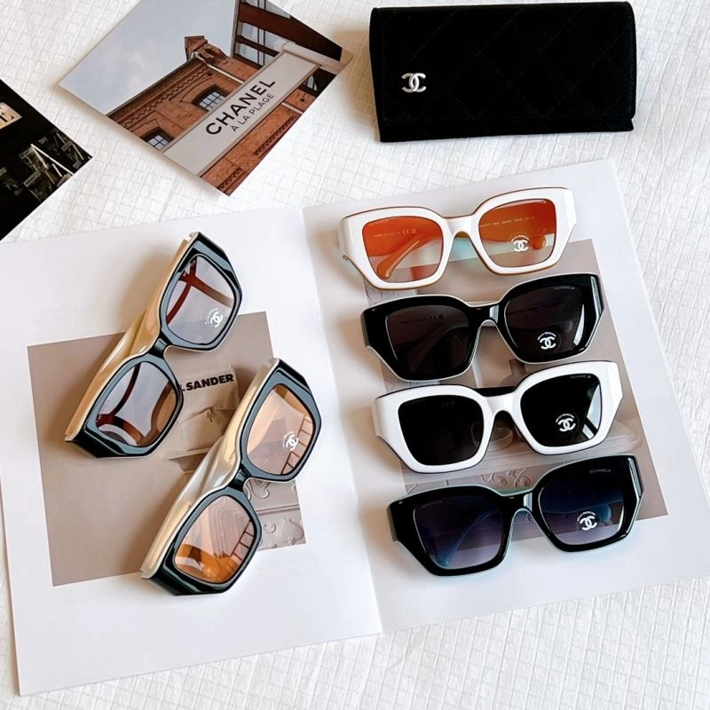 Precise copy Chanel Sunglasses