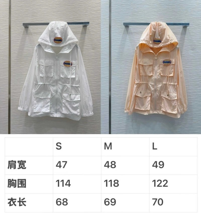 Accurate model Chanel Sunscreen Jacket