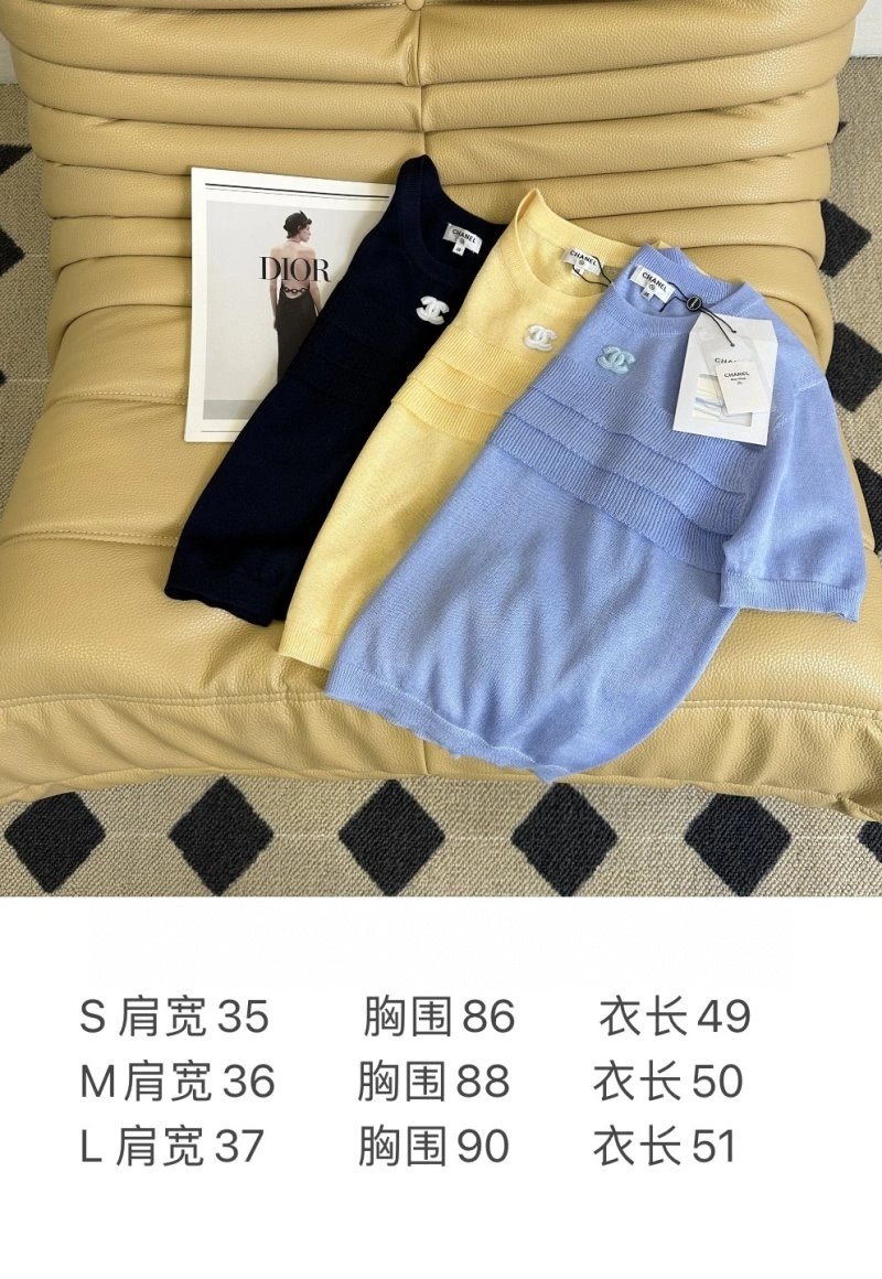 Accurate model Chanel T-Shirts