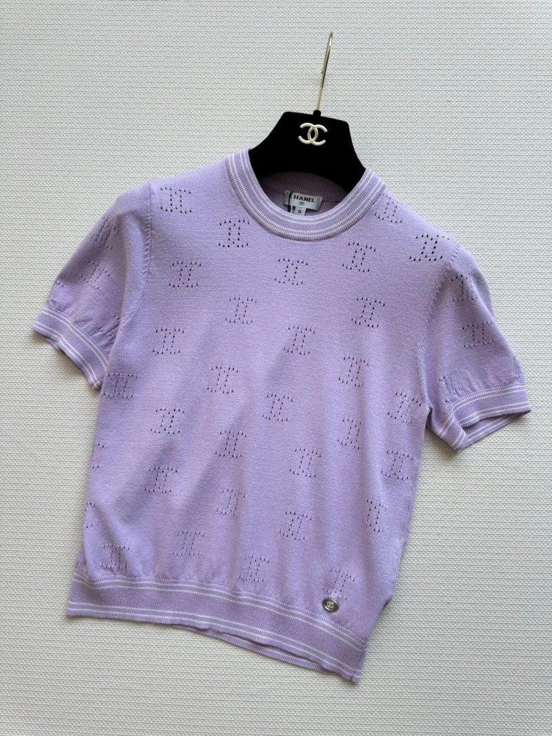 Exact replica Chanel T-Shirts