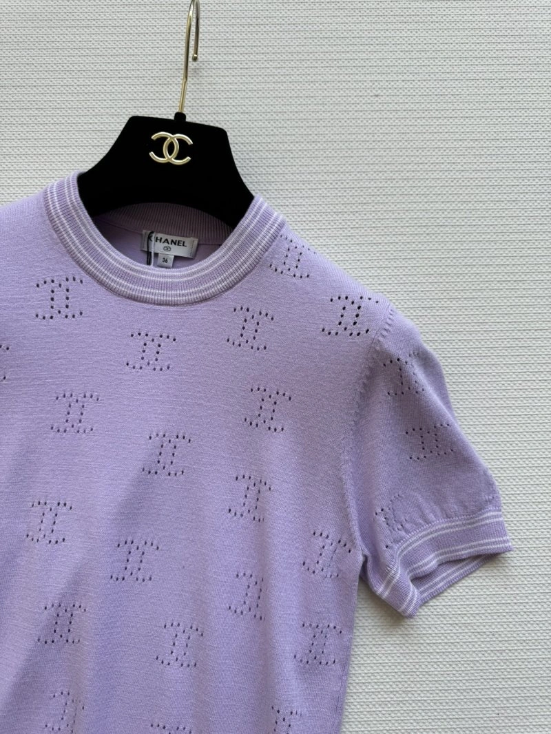 Exact replica Chanel T-Shirts
