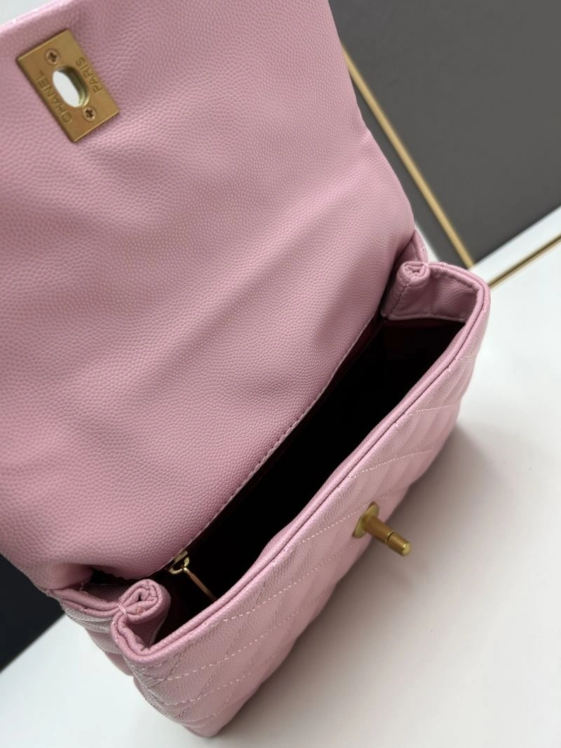 Brand-authenticated Chanel Top Handle Bags