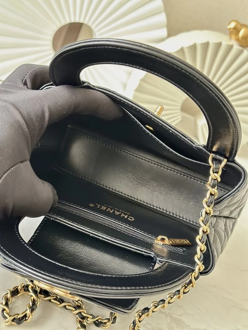 Brand-authenticated Chanel Top Handle Bags