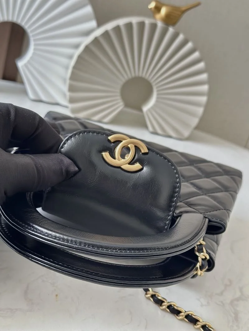 Brand-authenticated Chanel Top Handle Bags