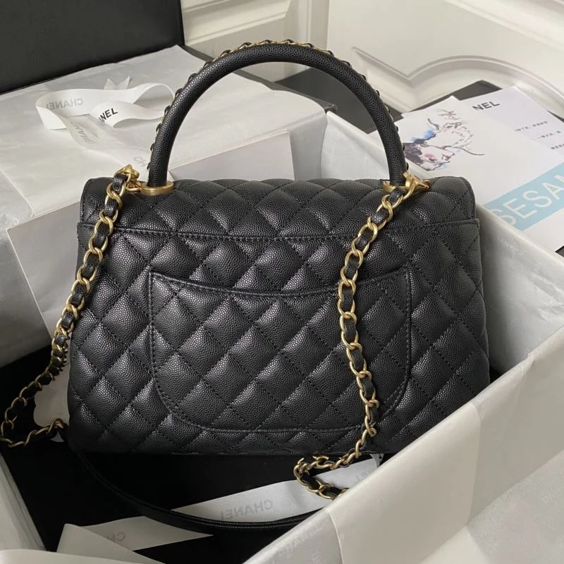 Brand-authenticated Chanel Top Handle Bags