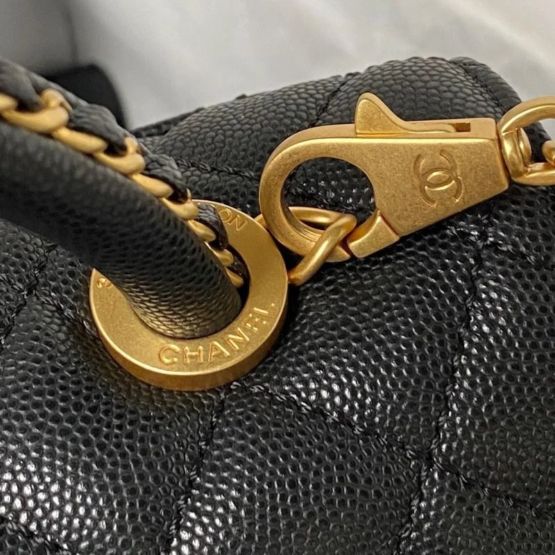 Brand-authenticated Chanel Top Handle Bags