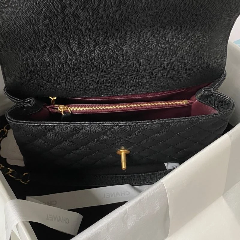 Brand-authenticated Chanel Top Handle Bags