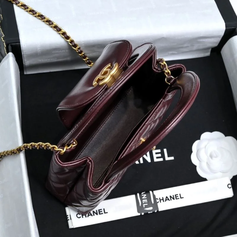 Top mirror Chanel Top Handle Bags