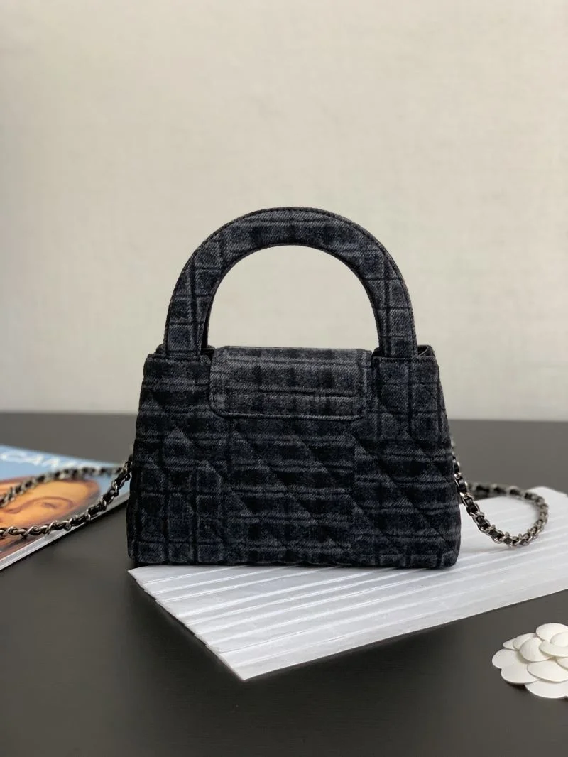 Top mirror Chanel Top Handle Bags
