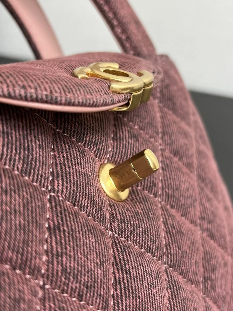Brand-authenticated Chanel Top Handle Bags