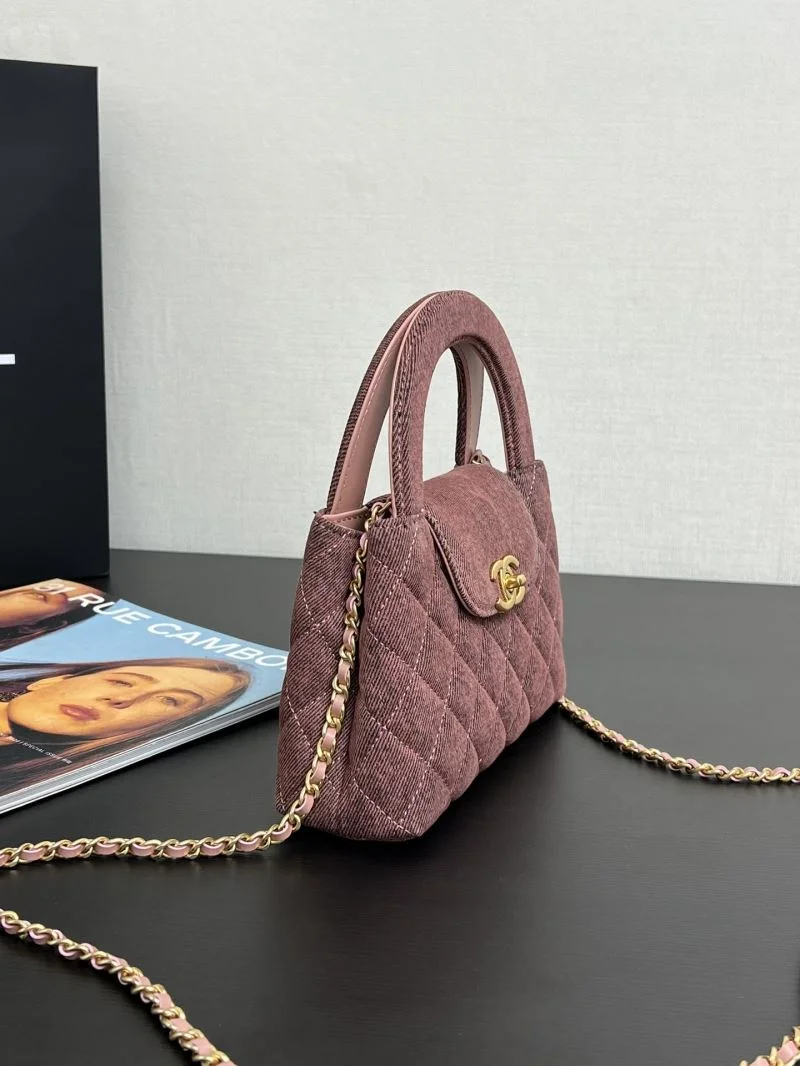 Brand-authenticated Chanel Top Handle Bags