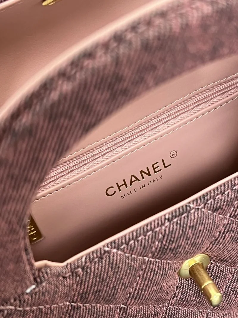 Brand-authenticated Chanel Top Handle Bags