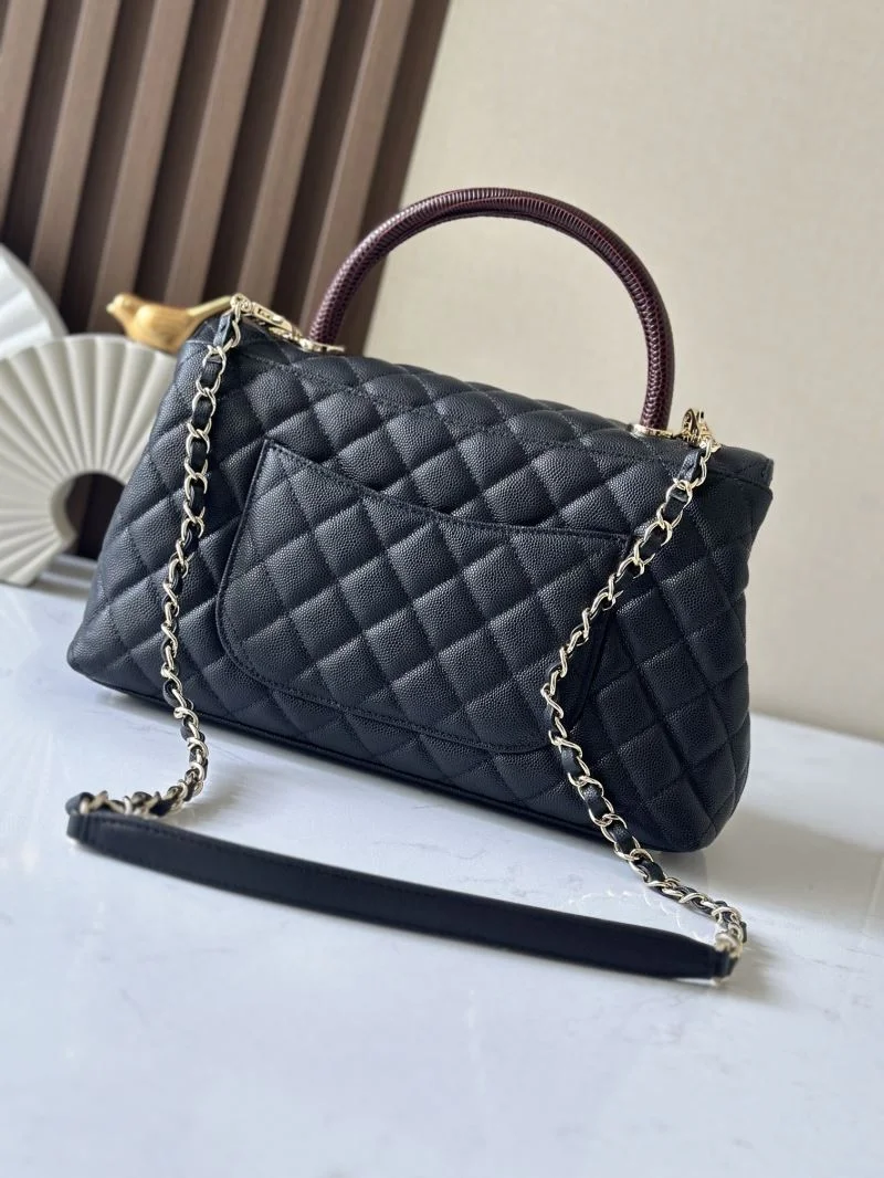 Brand-authenticated Chanel Top Handle Bags