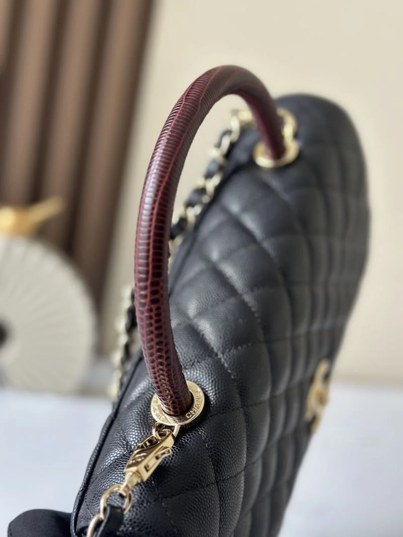 Brand-authenticated Chanel Top Handle Bags