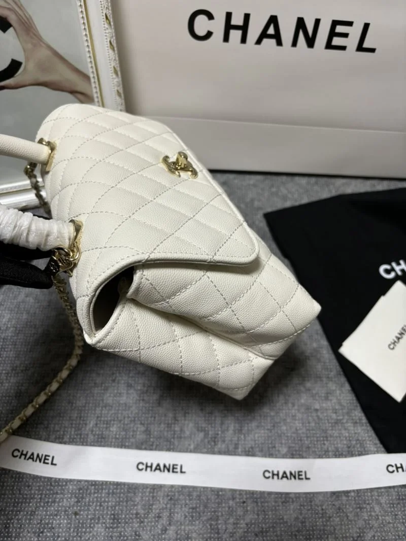 Brand-authenticated Chanel Top Handle Bags