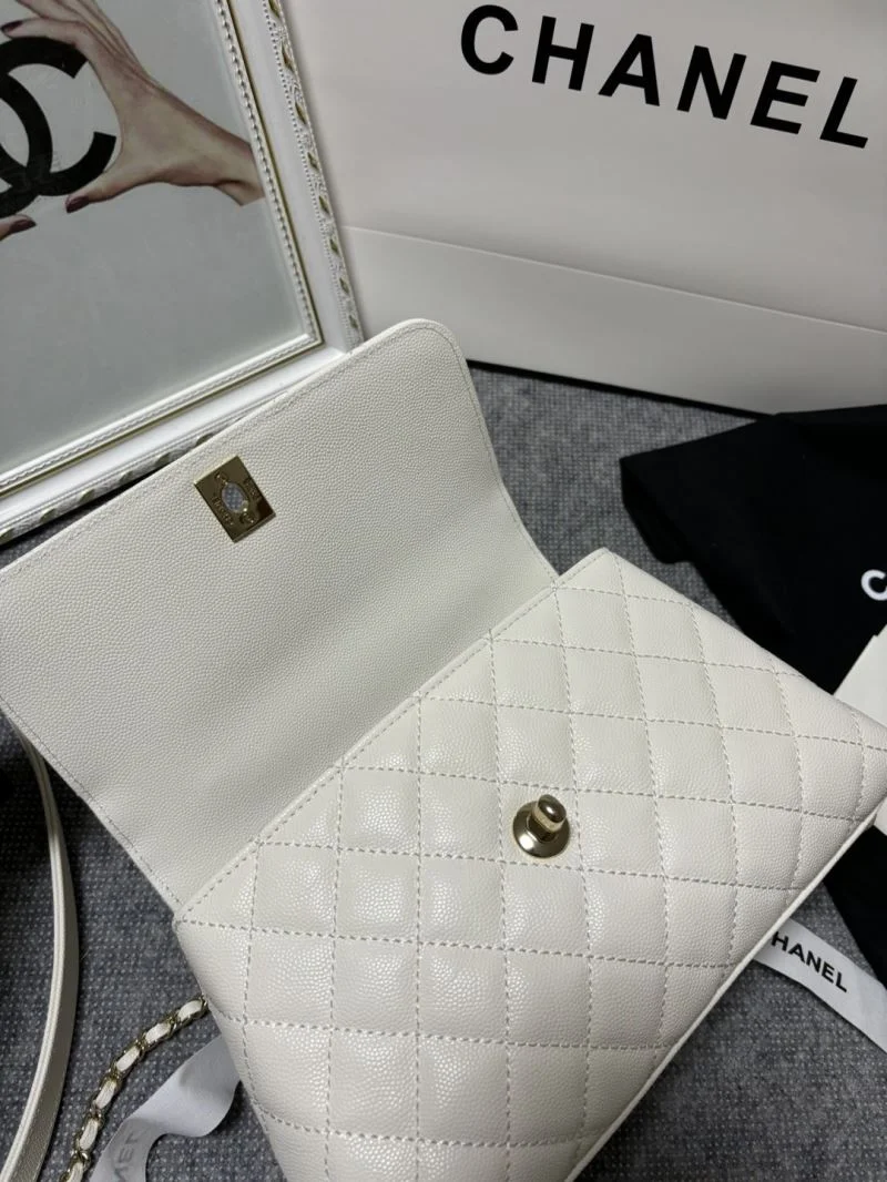 Brand-authenticated Chanel Top Handle Bags