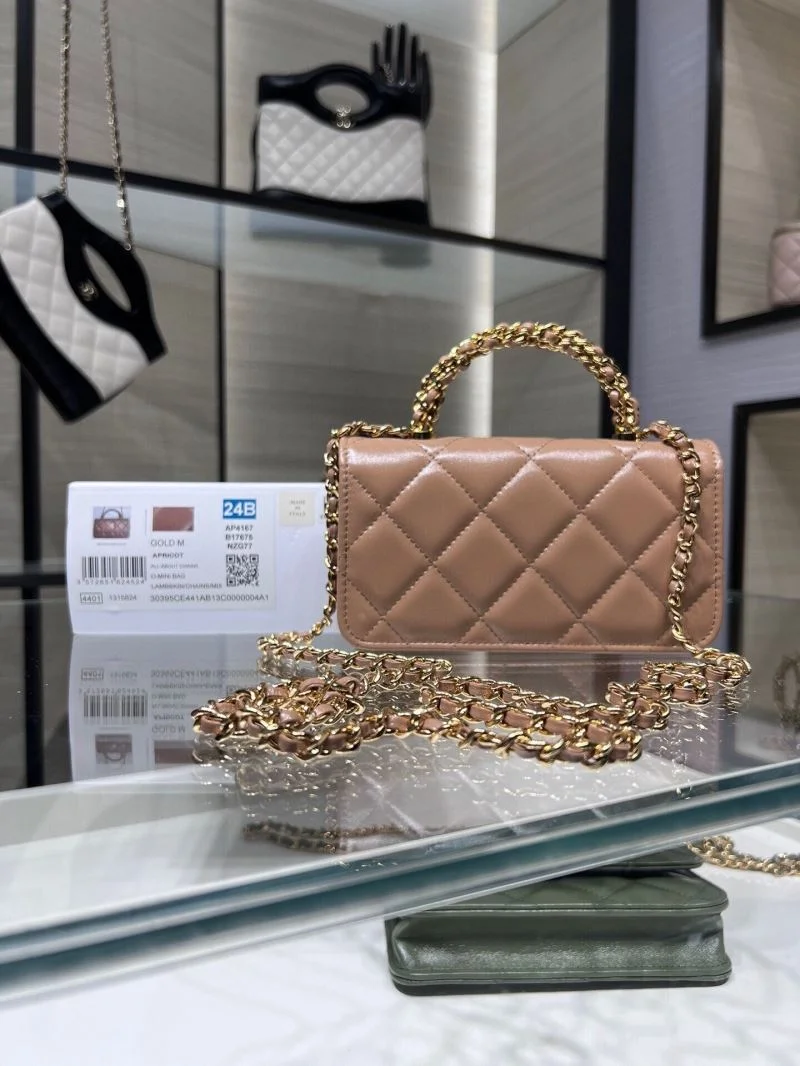 Inexpensive Chanel Top Handle Bags