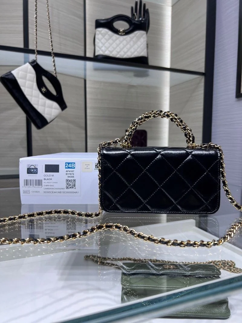 Genuine Chanel Top Handle Bags