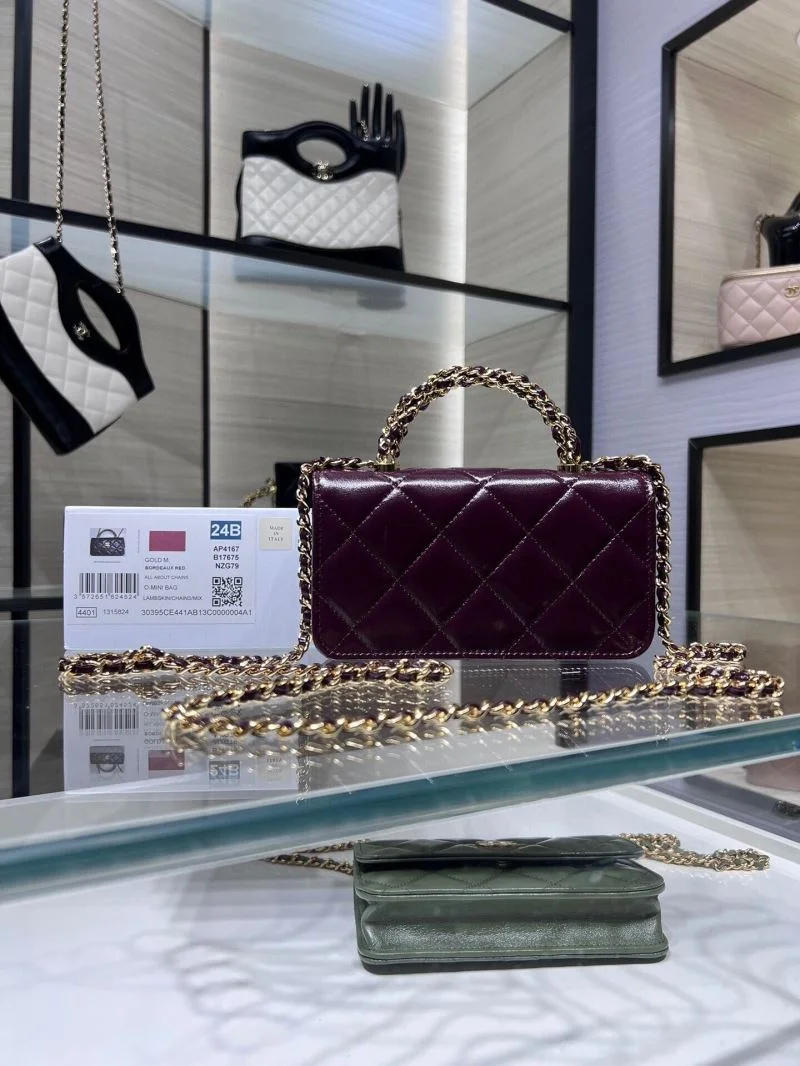 Reasonably priced Chanel Top Handle Bags