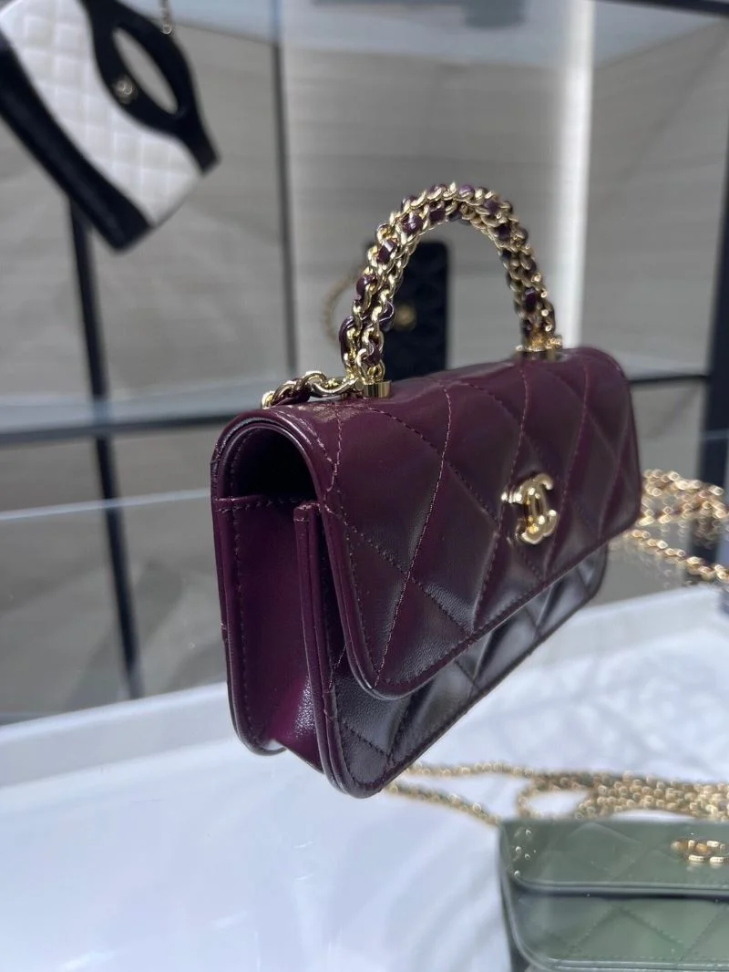 Reasonably priced Chanel Top Handle Bags