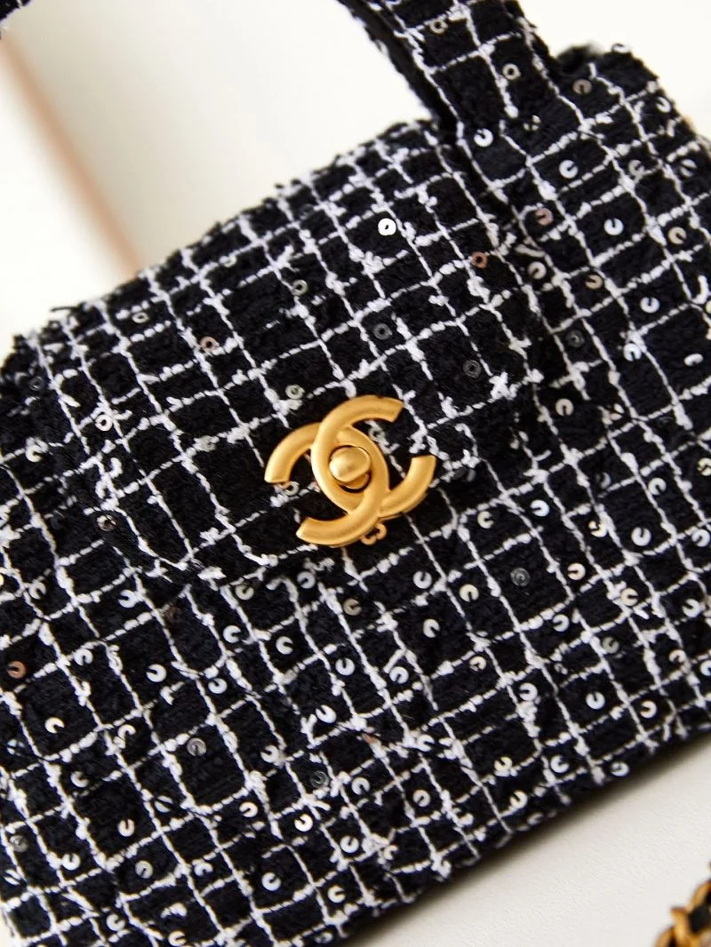 Real Chanel Top Handle Bags
