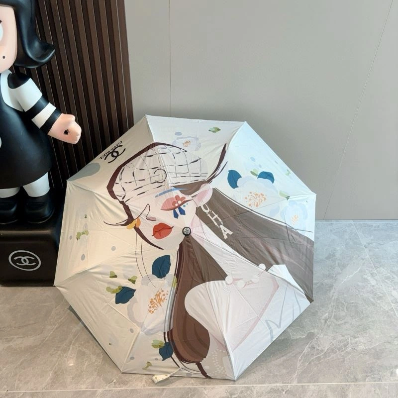 Brand-authenticated Chanel Umbrella
