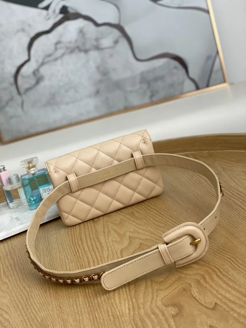 Brand-authenticated Chanel Waist Chest Packs