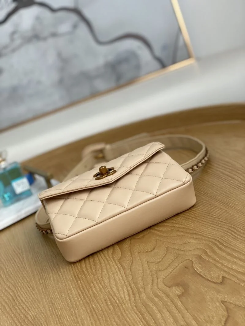 Brand-authenticated Chanel Waist Chest Packs