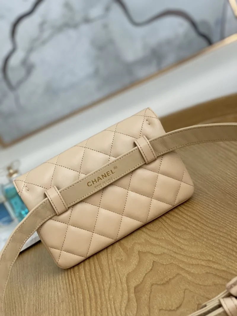 Brand-authenticated Chanel Waist Chest Packs